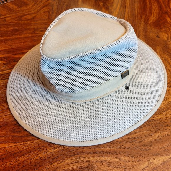 Henschel | Accessories | Cotton Mesh Hat Large Aussie Breezer 53 Head ...